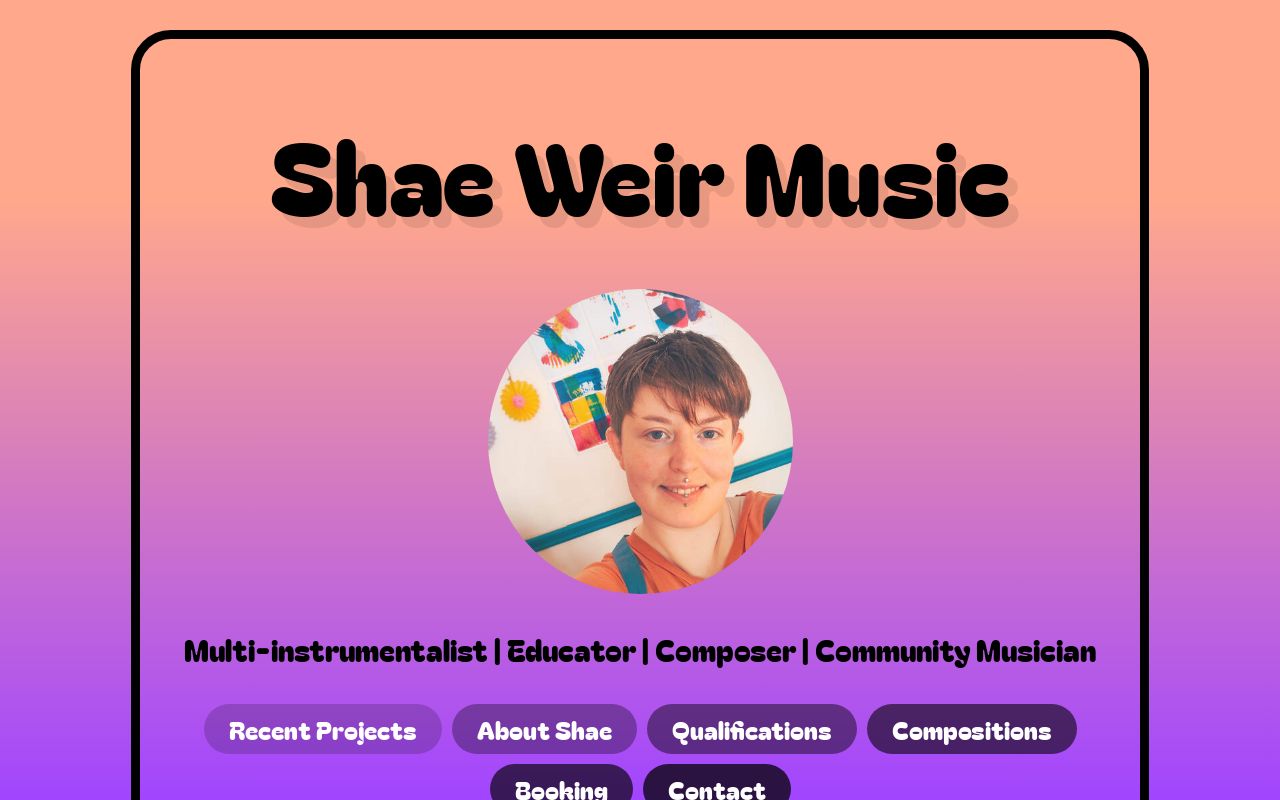 Shae Weir Music